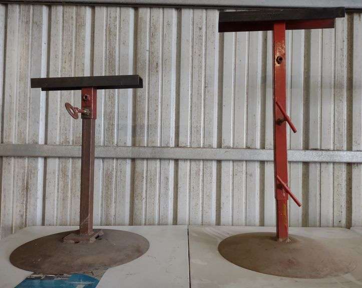 Adjustable Roller Support Stands - Kraft Auction Service, LLC