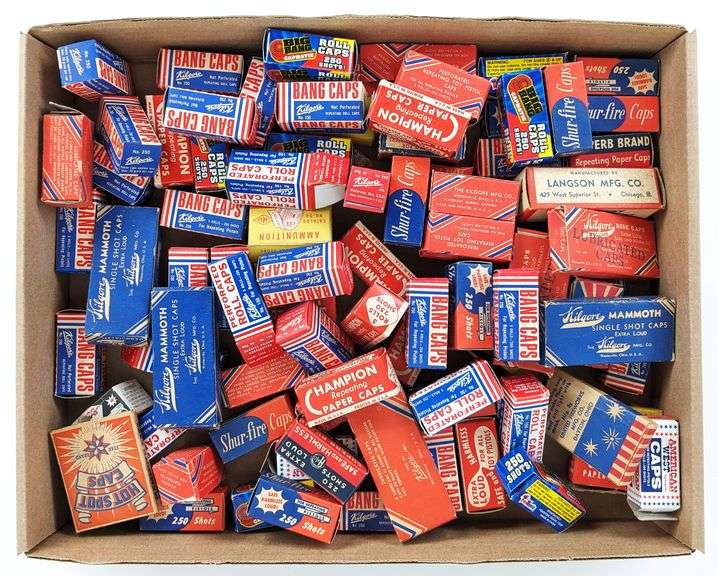 Large Lot Of Cap Gun Roll Caps - Kraft Auction Service, LLC