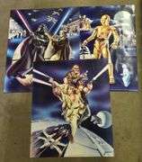 (I) Star Wars 1978 Posters from Cascade, Cheer, and Dawn. Darth Vader ...
