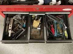 (K) Craftsman 12 Drawer Tool chest with Contents - Kraft Auction ...