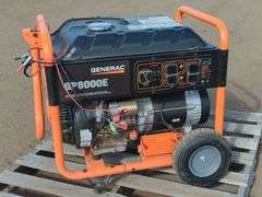 (C) Generac (GP8000E) Portable Generator - Kraft Auction Service, LLC