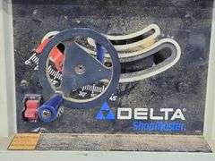 (G) Delta ShopMaster 10" Portable Bench Saw - Kraft Auction Service, LLC