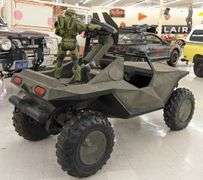 Custom Electric Halo Turret Warthog w/Master Chief Figure - Kraft ...