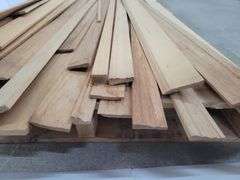 (AS) Pallet Of Various Style And Sized Solid Wood Trim - Kraft Auction ...