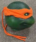 1990s Teenage Mutant Ninja Turtle Michaelangelo Movie Prop Head - Kraft ...