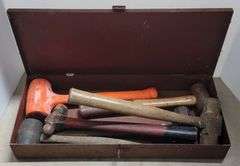 (K) Toolbox Full Of Hammers - Kraft Auction Service, LLC