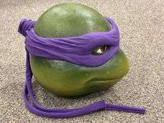 1990s Teenage Mutant Ninja Turtle Donatello Movie Prop Head - Kraft ...