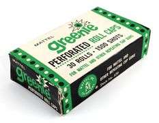 Mattel Shootin' Shells, Bullet Pak, Greenie Stik-M-Caps, & Roll Caps ...