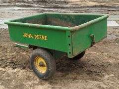 (U) John Deere Small Utility Trailer - Kraft Auction Service, LLC