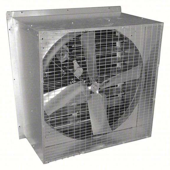 (ZZ) Dayton Galvanized Steel Agricultural Belt Drive Exhaust Fan ...