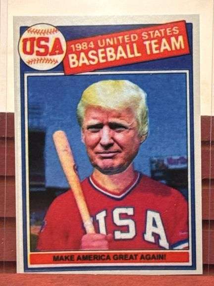 (BP) 3 Donald Trump Trading Card - Kraft Auction Service, LLC