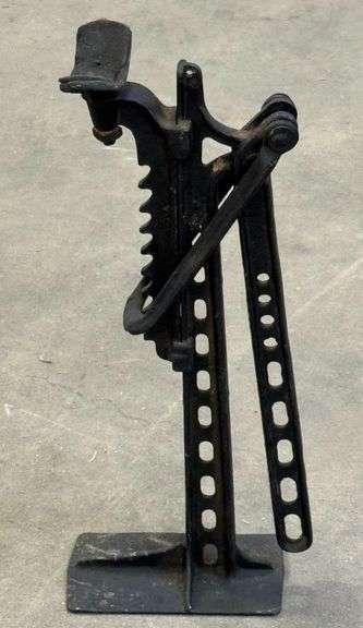 Antique Cast Iron Car Jack - Kraft Auction Service, LLC