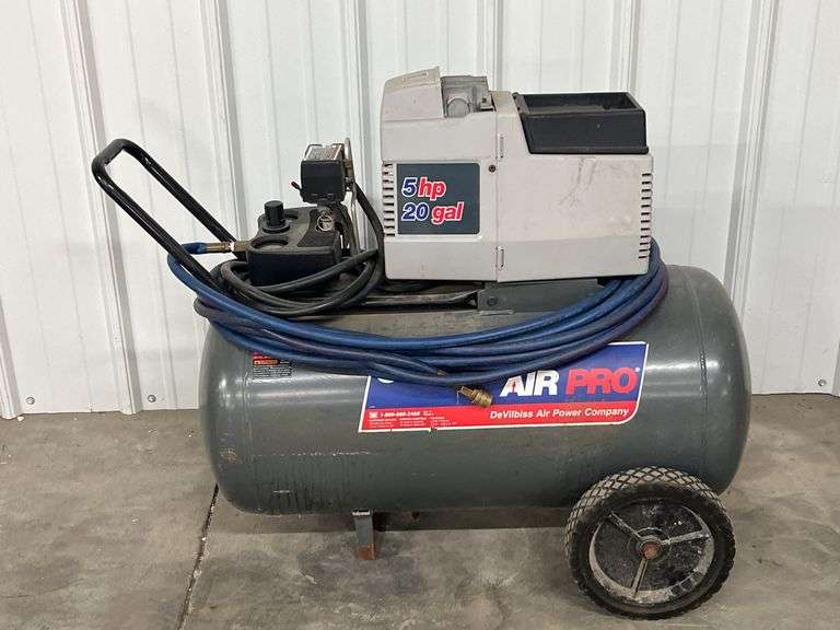 (Y) Air Pro 20 Gal Air Compressor - Kraft Auction Service, LLC
