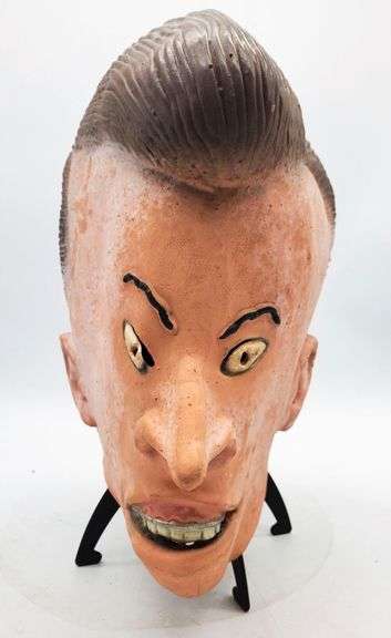 1993 MTV Vintage Beavis and Butthead Halloween Mask. - Kraft Auction ...