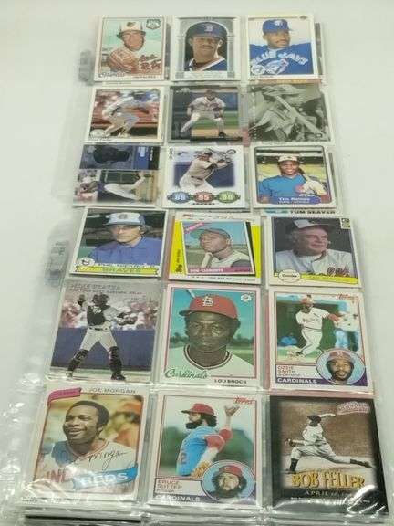 (ST) Baseball assorted collectable cards 95 total - Kraft Auction ...