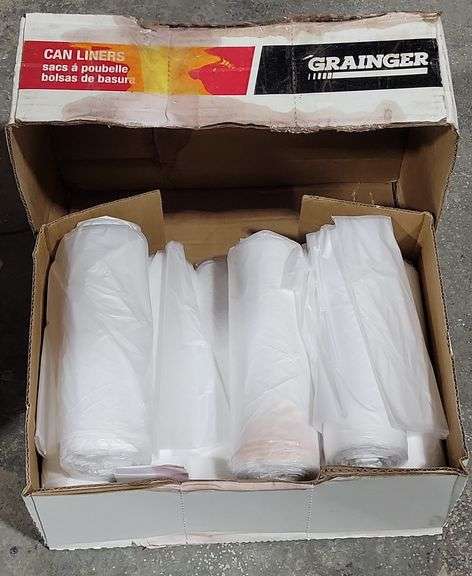 Box Of Grainger Can Liners - Kraft Auction Service, LLC