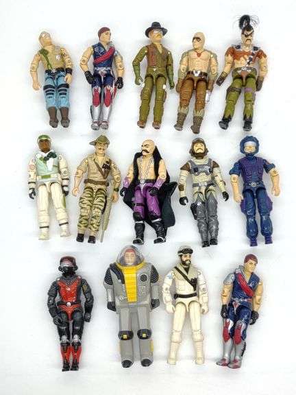 (14) 1980s Hasbro G.I. Joe 3.75in ARAH Action Figure - Kraft Auction ...