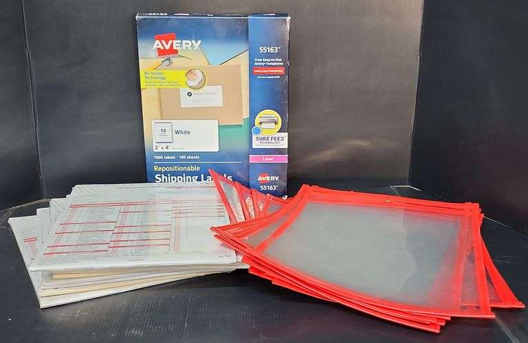 (ZZ) Avery Shipping Labels, Vehicle Inspection Reports, and Document ...