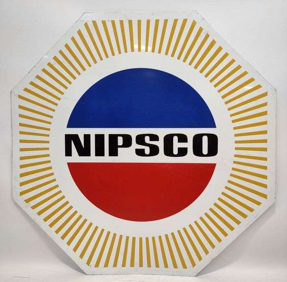 Vintage SST Northern Indiana Public Service Company NIPSCO Sign - Kraft ...