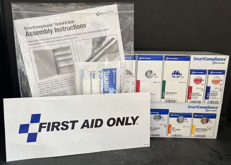 (ZZ) Smart Compliance First Aid Only RetroFit Grids - Kraft Auction ...