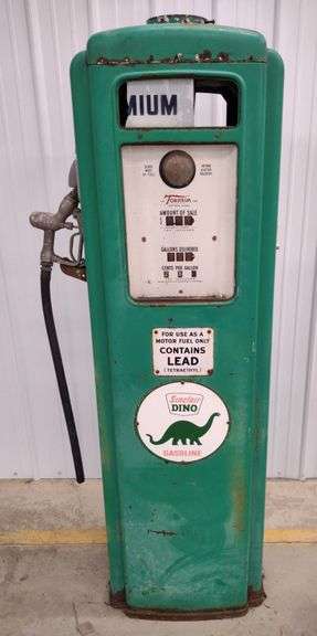Unrestored Tokheim Model 39 Sinclair Gas Pump - Kraft Auction Service, LLC