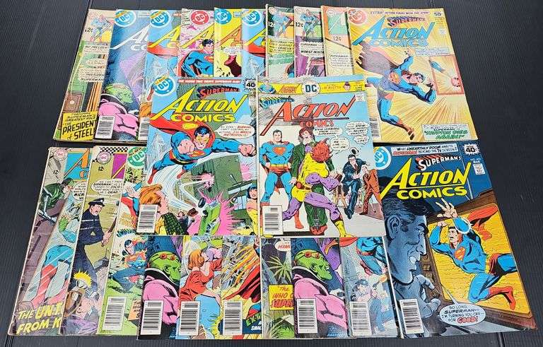 (N) 1960s- 1970s Superman/ Action Comics. - Kraft Auction Service, LLC
