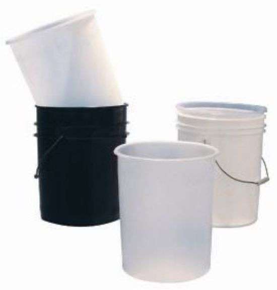 (ZZ) 5 Gallon Anti-Static Pail Liners - Kraft Auction Service, LLC