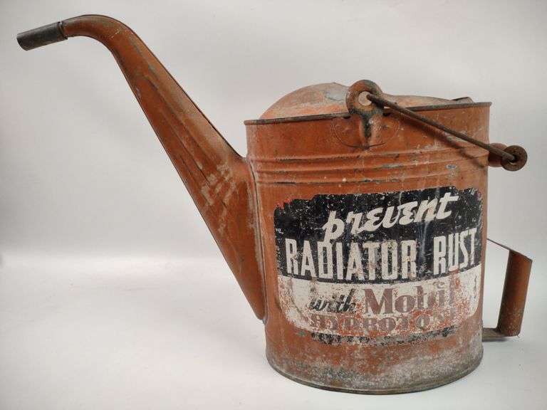 Vintage Mobil Hydrotone / Radiator Flush Advertising Spout Can - Kraft ...