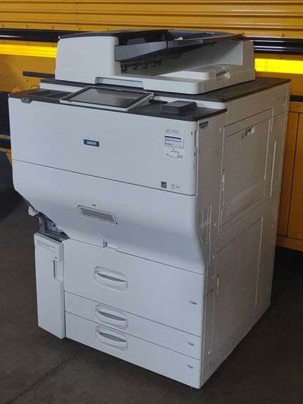 Savin MP C6503 Color Laser Multifunction Printer - Kraft Auction ...
