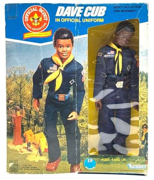 1975 Kenner (General Mills Fun Group) Official Dave Cub Doll in Box ...