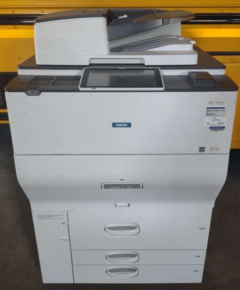 Savin MP Color Laser Multifunction Printer - Kraft Auction Service, LLC