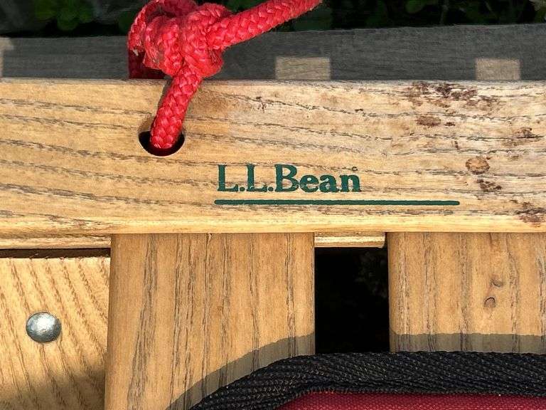 (CE) L.L. Bean Wooden Sled - Kraft Auction Service, LLC