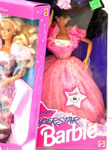Barbie 1990 Ice Capades Barbie, 1992 Party Perfect Special Edition ...