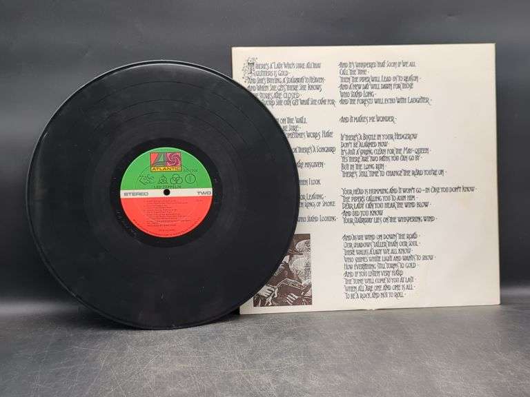 (R) LP Records 33 RPM. LED Zeppelin Double Album " Physical Graffiti" SS 2-200. & "ZOSO". SD ...