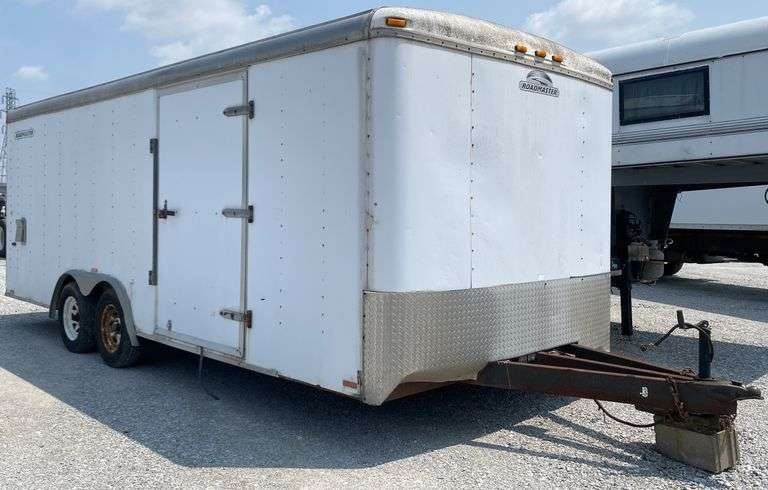 2003 20’ Roadmaster RMC8 Enclosed Trailer - Kraft Auction Service, LLC