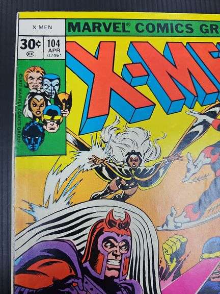 (N) Marvel Comics X-Men #104, April 1977. - Kraft Auction Service, LLC