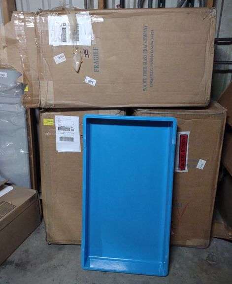 Molded Fiberglass Trays - Kraft Auction Service, LLC