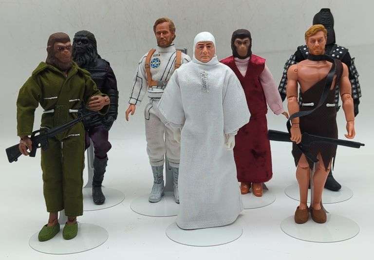 (UV) Mego Corporation. Collection of Action Figures from The Planet of ...
