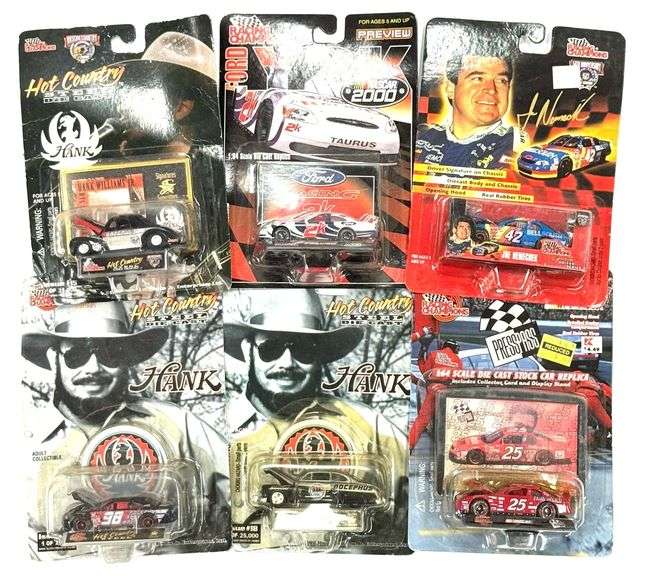 (6) Racing Champions NASCAR Die-Cast Collectible Blister Packs - Kraft ...