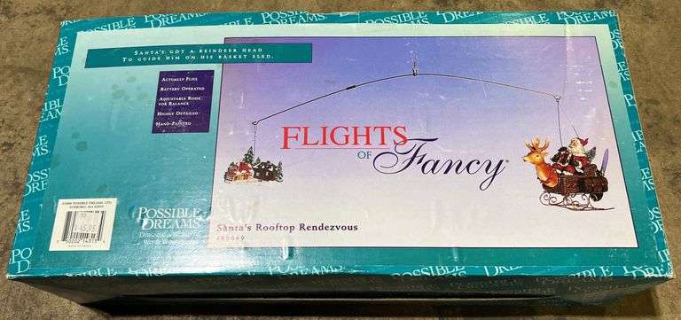 (A) Flights of Fancy Christmas Decoration - Kraft Auction Service, LLC