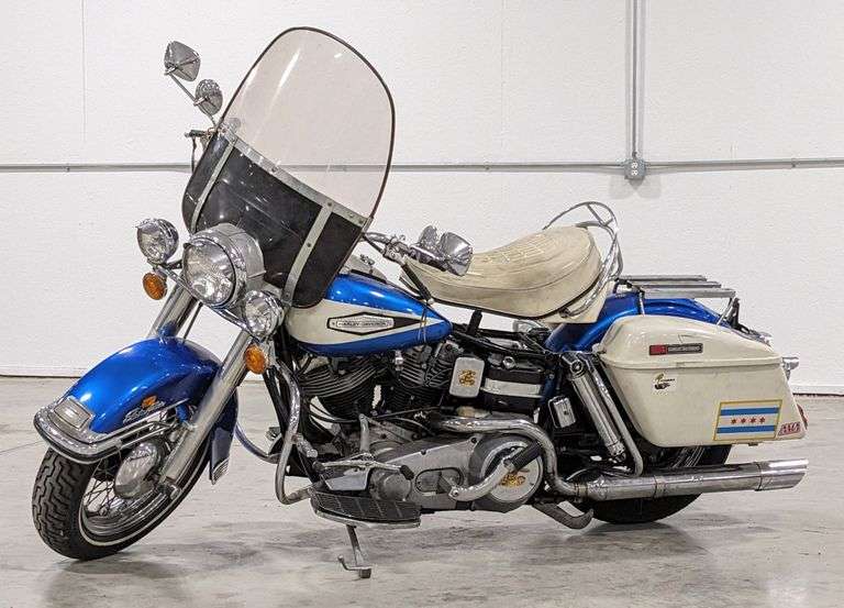 1970 Harley-Davidson 1200 FLH Electra-Glide Motorcycle - Kraft Auction ...