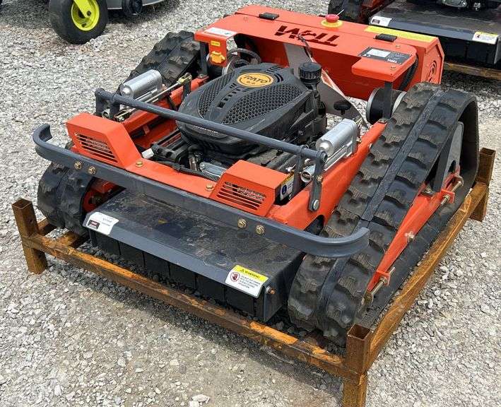 2024 TPM 20” Remote Control Crawler Lawn Mower - Kraft Auction Service, LLC