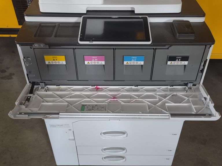 Savin MP Color Laser Multifunction Printer - Kraft Auction Service, LLC
