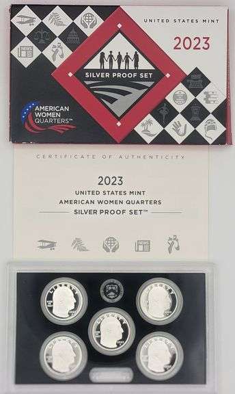 2023 United States American Women Quarters Silver Proof Set - Kraft ...