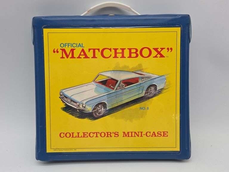 (Q) Vintage Matchbox Collector's Mini-Cases and Cars - Kraft Auction ...