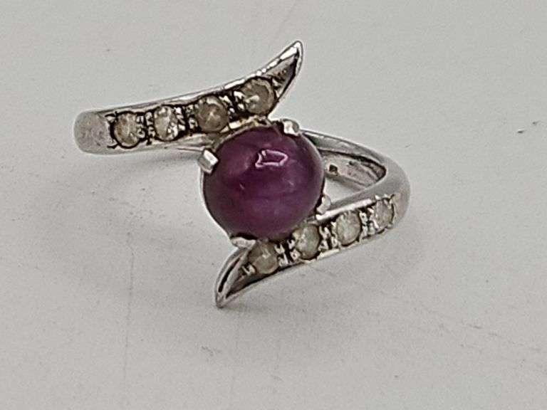 (F) Fashion Rings: Lab Created Star Ruby, San Francisco 49ers Replica ...