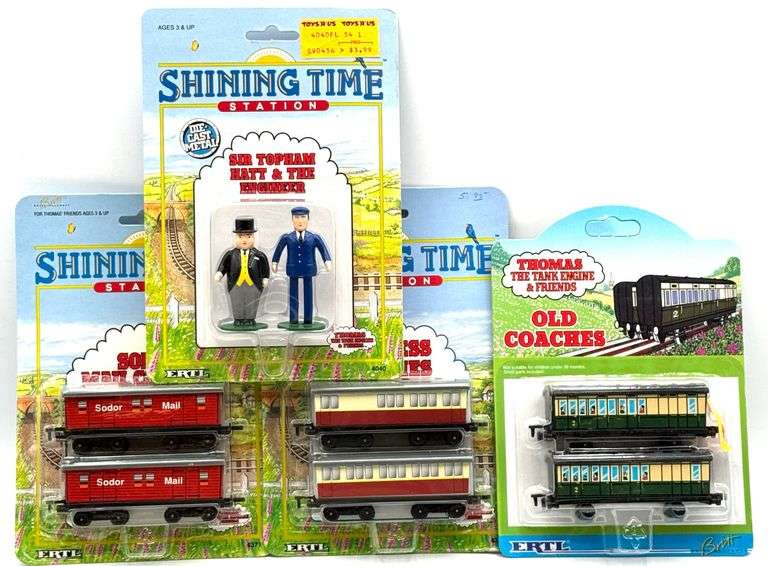 (4) ERTL Shining Time Station Sir Topham Hatt & The Engineer, Old ...