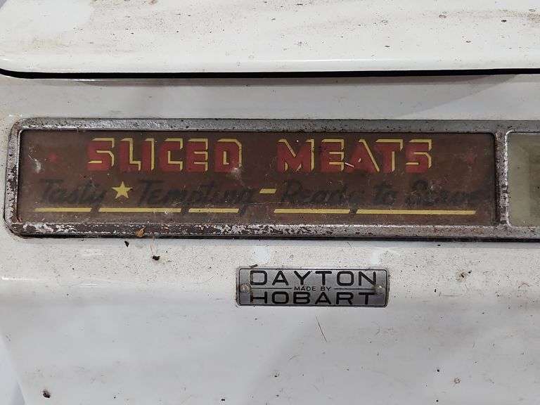 Vintage Hobart Mfg. Dayton Analog Meat Scale. Style 970. 24Lb Capacity ...