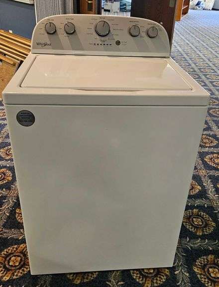 Whirlpool Wash Machine. Model# WTW4816FW2. - Kraft Auction Service, LLC