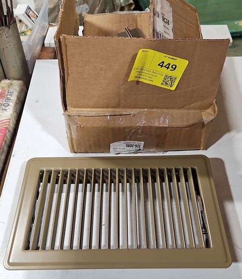 Box Of Furnace Register Vents. (2) - Kraft Auction Service, LLC